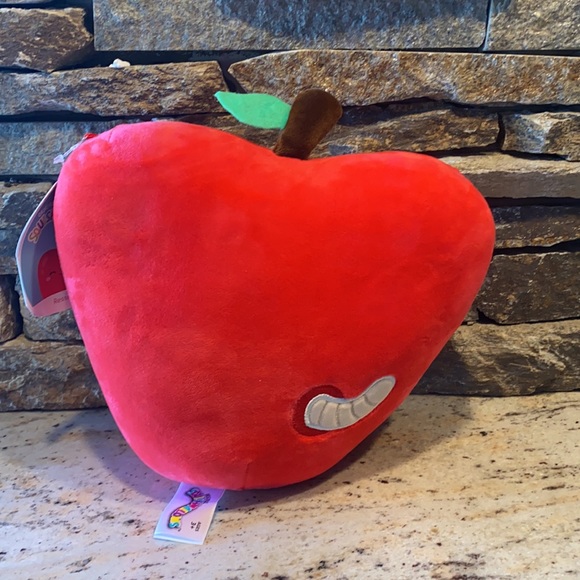 Squishmallows | Toys | Nwt Squishmallow Ressie The Apple 8 Inch Back To ...